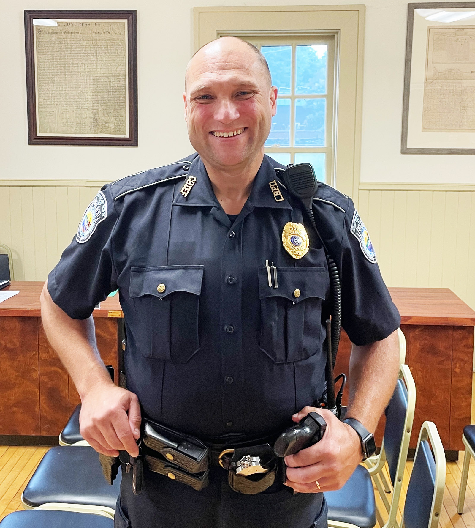 DePonceau Appointed Police Chief | News, Sports, Jobs - Post Journal